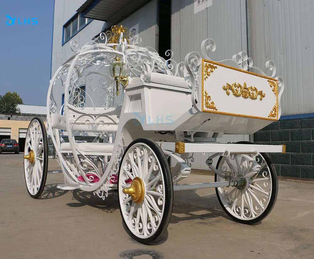 Cinderella Carriage Wedding Buggy/electric Sightseeing Horse Carriage ...