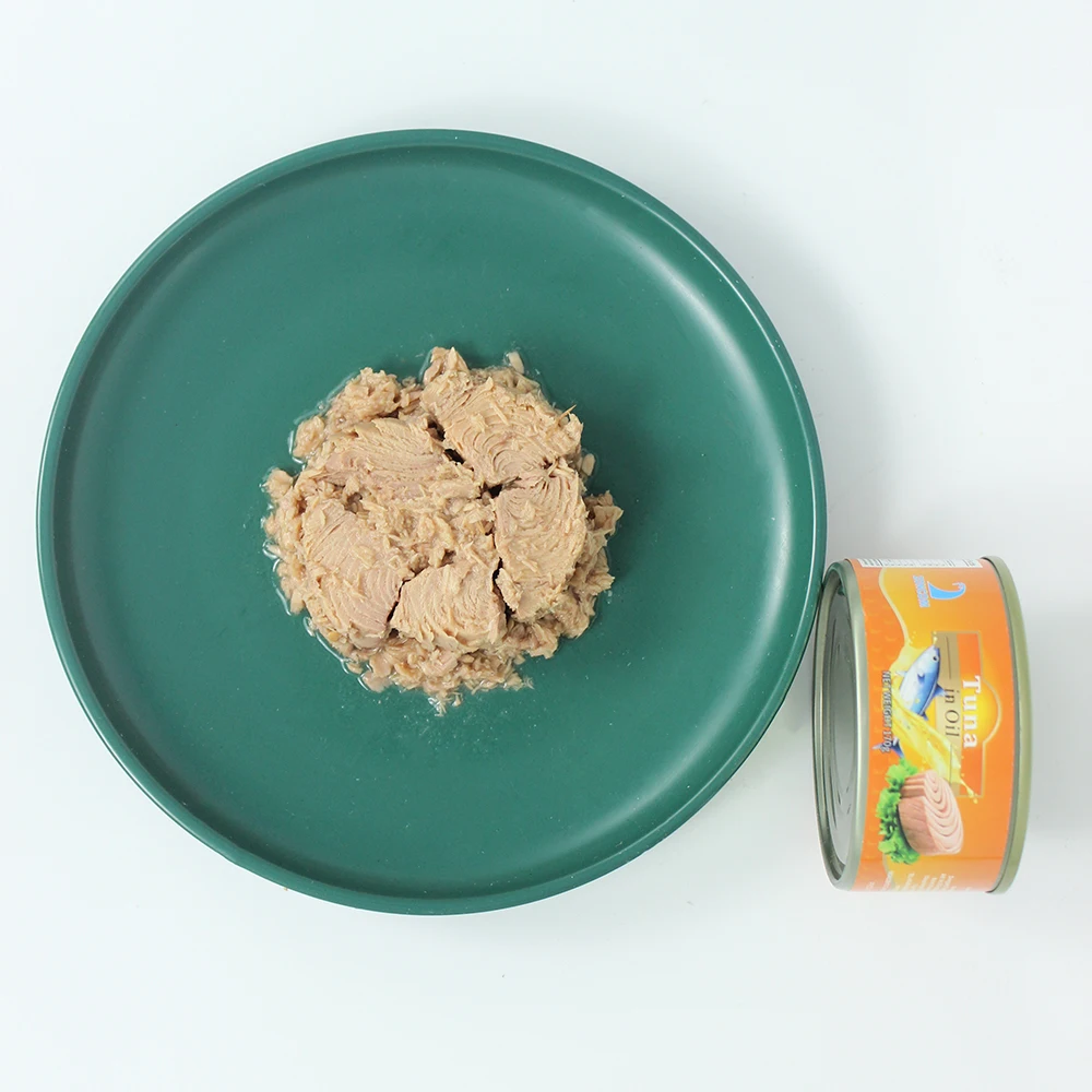 Alibaba.com: 140g Canned Tuna Fish, Halal Certified Seafood Preserved ...