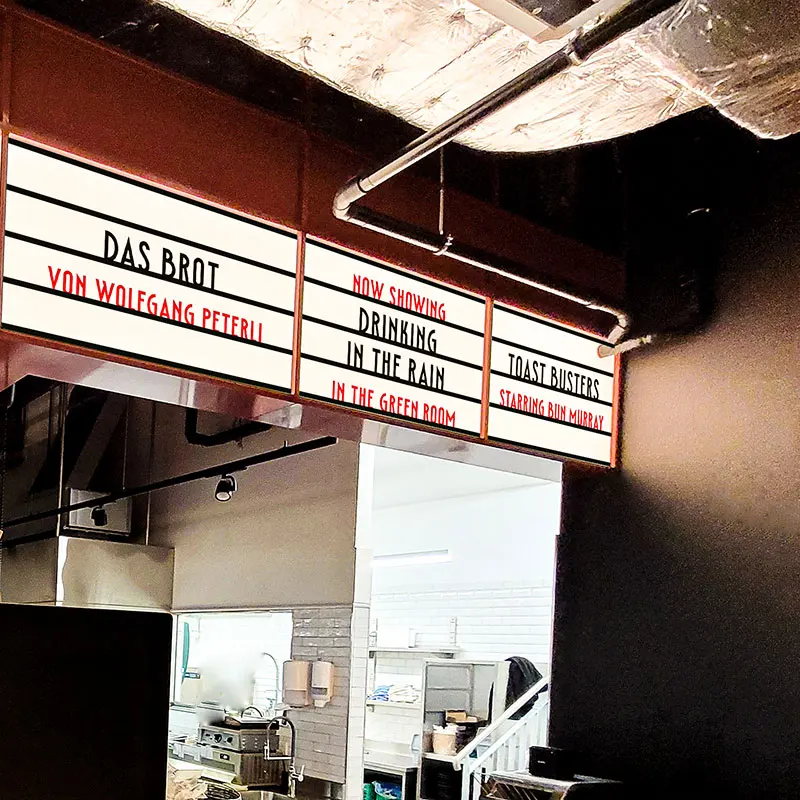 Custom Vintage Cinema Letters - Changeable Marquee Signage