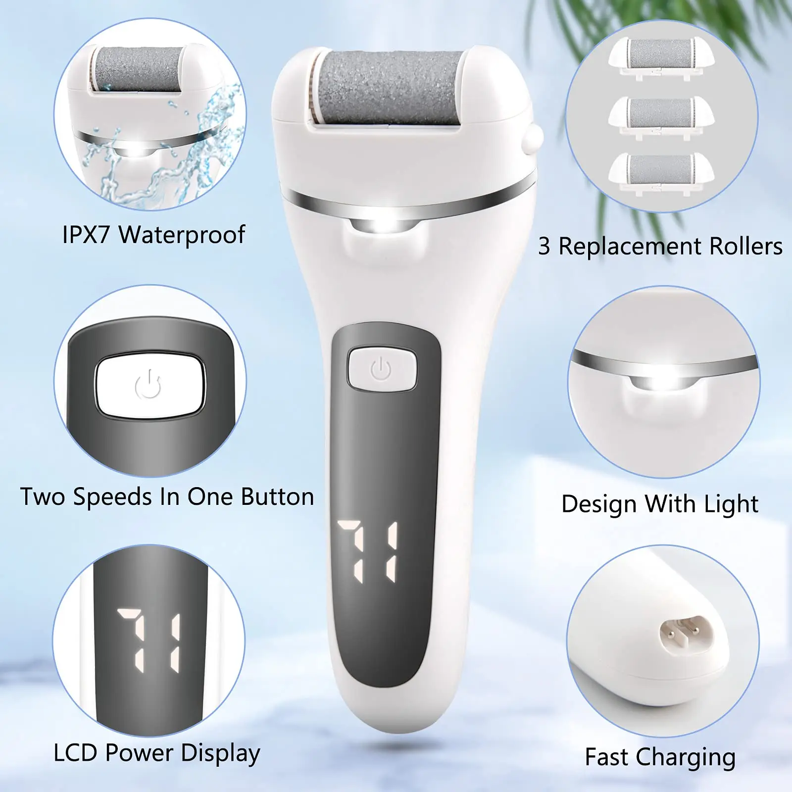 Electric Foot Callous Remover Professional Feet Care Pedicure ...