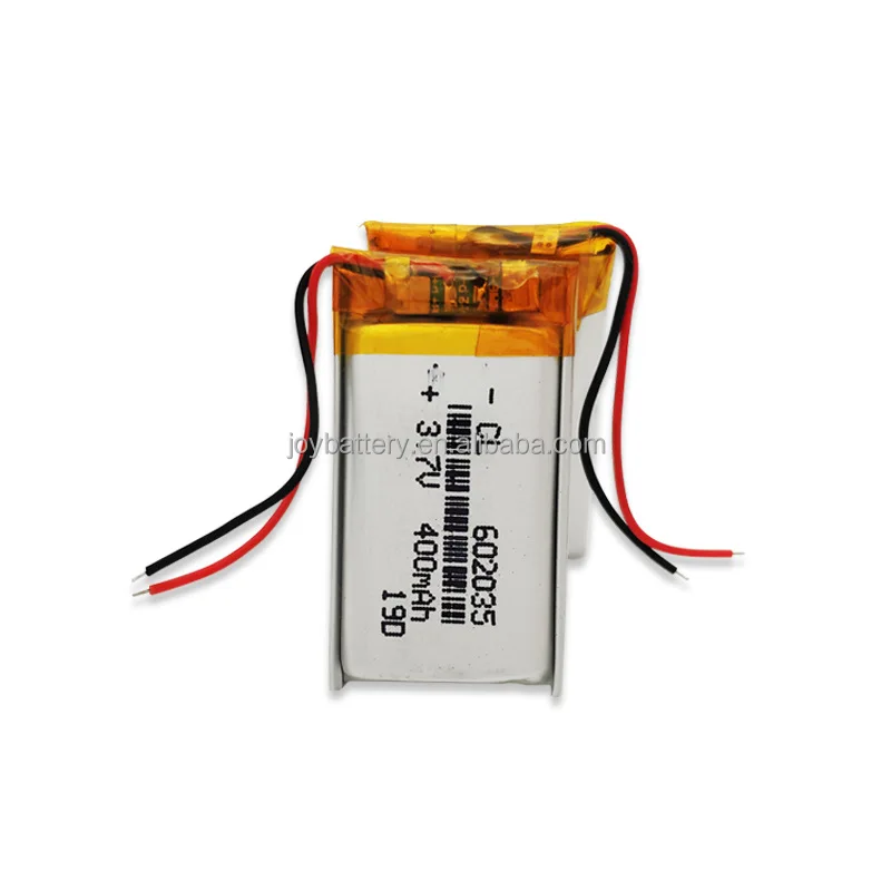 602035 3.7v 400mah Lipo Polymer Li Ion Battery With Pcm In Stock For ...