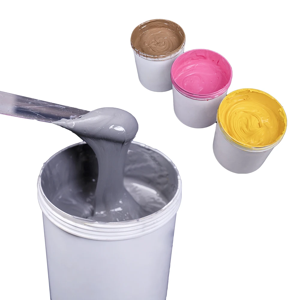 Oil And Solvent Resistantextile Printing Silicone Rubber Ink Certified ...
