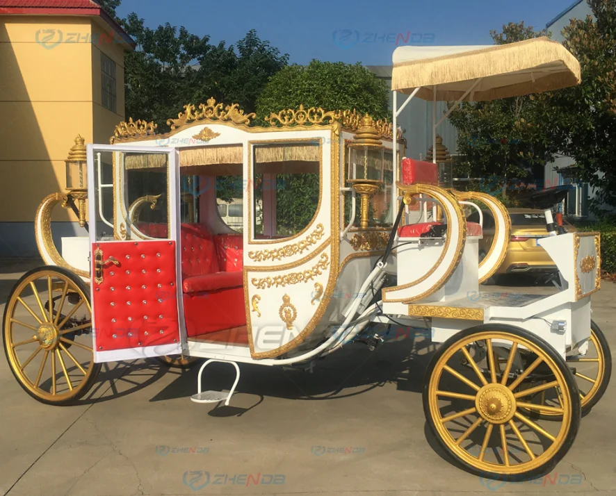 Modern Horse Buggy - Cinderella Electric Luxury Carriage