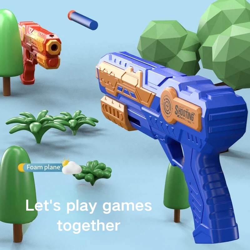 Alibaba.com: 3 IN1 soft-bullet shooting foam plane glider toy gun, hand ...