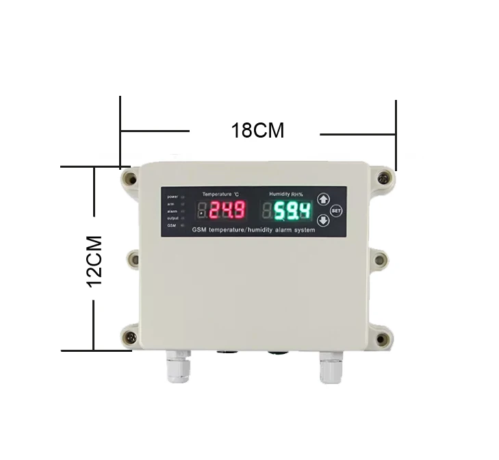 Gsm Temperature Humidity Alarm Detector Sensor Controller Temperature Test Detect Humidity Buy