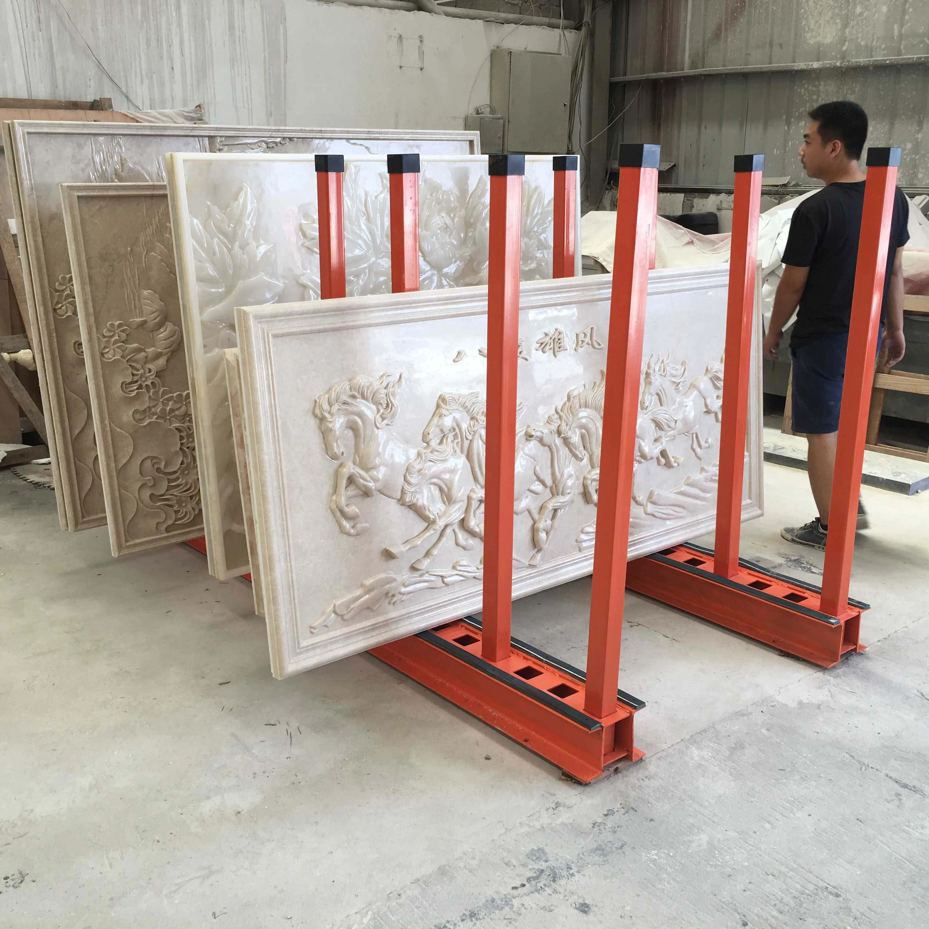 Customable Baking Paint Stone Marble Granite Quartz Glass Slab Bundle ...