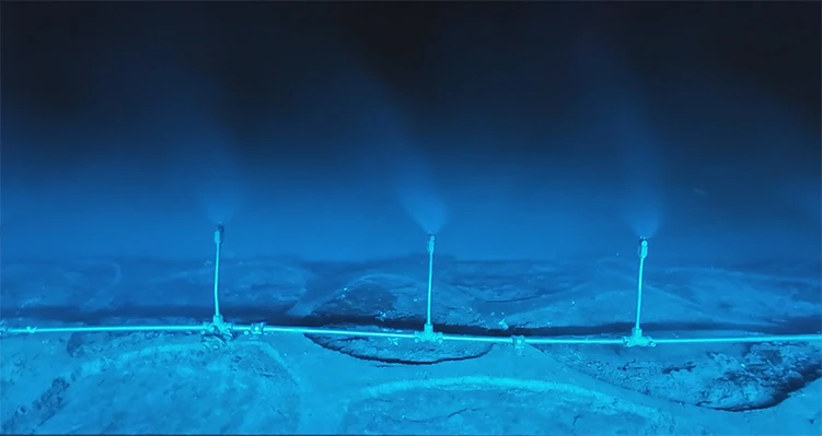 Artwatershow Led Light Laser Mist Fountain Tour Spot Mist Fog Fountain ...