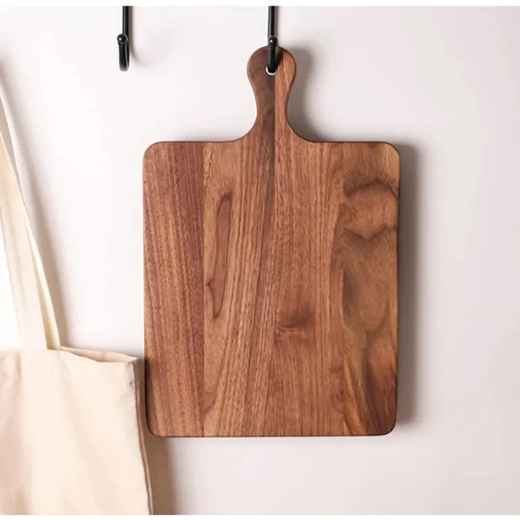 Modern Simple Kitchen with Handle Wooden Multi-function Cutting Board ...