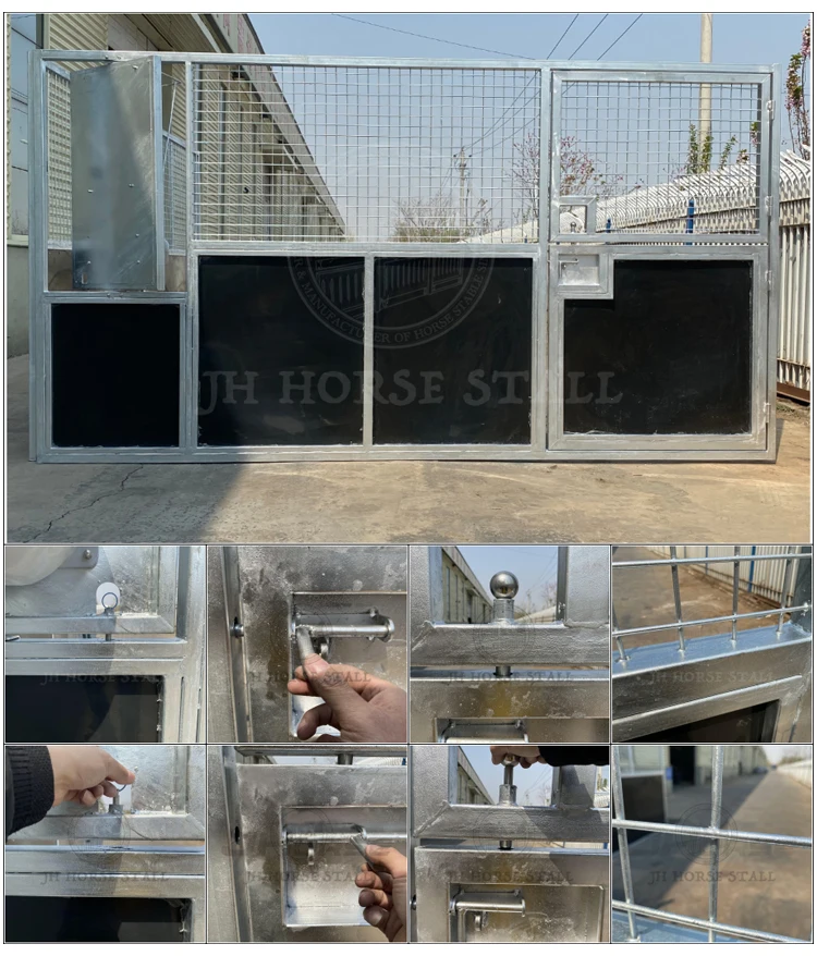 Custom Temporary Mobile Field Outdoor Wooden Portable Animal Horse ...