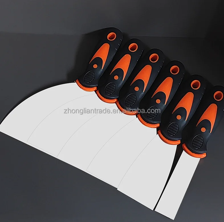 3 Inch 1mm Stainless Steel Thick And Thin Type Paint Scraper No Rusting ...