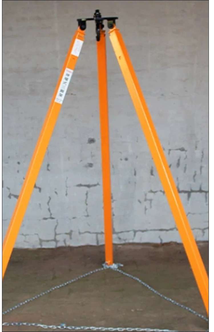 Safety Rescue Lifting Tripod Hoist Bracket Electric Hoist Lifting ...