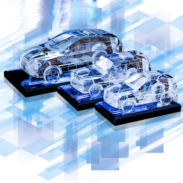 High Quality Crystal Glass Car Model K9 Crystal Automobile Mould ...