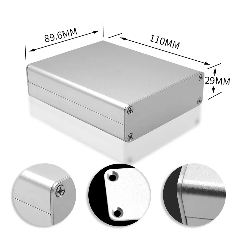 Extruded Aluminum Project Box Electronics Enclosure Factory Price OEM ...