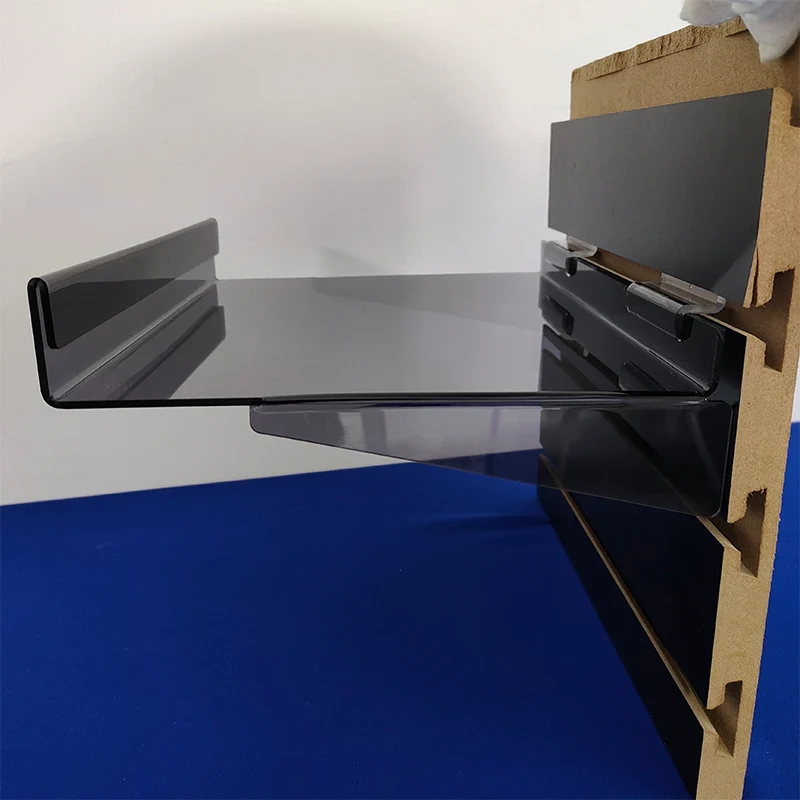 Slatwall Book Holder Clear Acrylic Slat Wall Paperback Holder Book ...