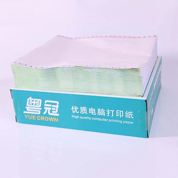 Custom Computer Printable Continous Carbonless Form Paper 2 3 4 5 6 Ply ...
