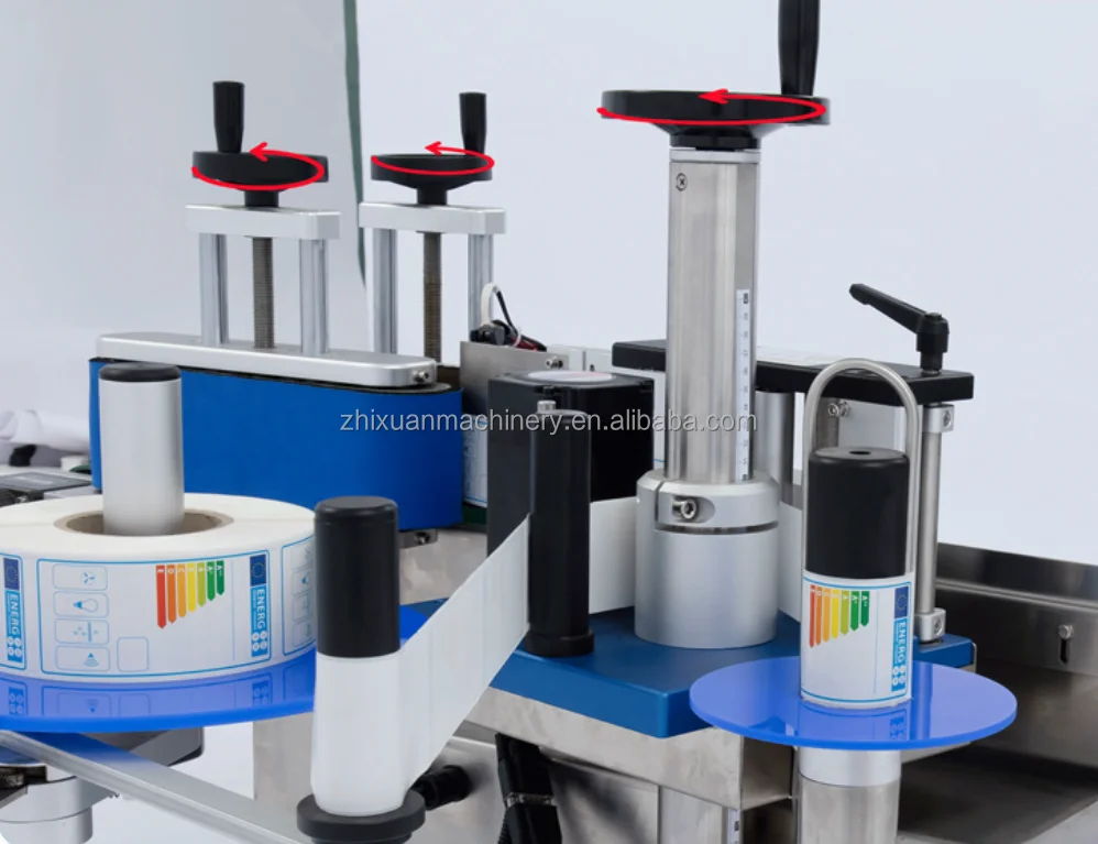 Flat Surface Sticker Labeler Machine Shipping Carton Box Labeling ...