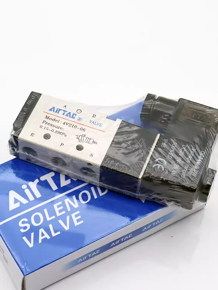 AIRTAC Solenoid Valve 4V210-08 4V120-06 - Pneumatic Control