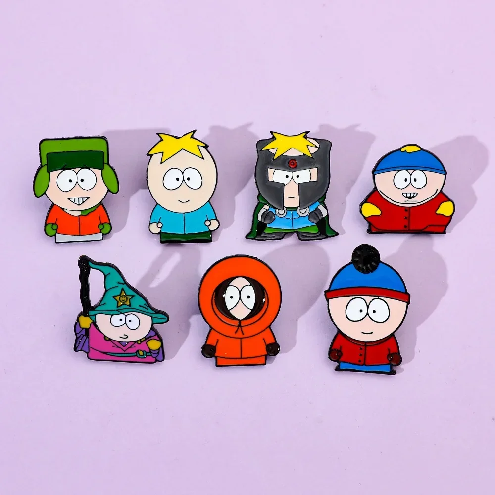 Shmik Cartoon Park TV Cartman Figure South Park Badge Coming Home ...