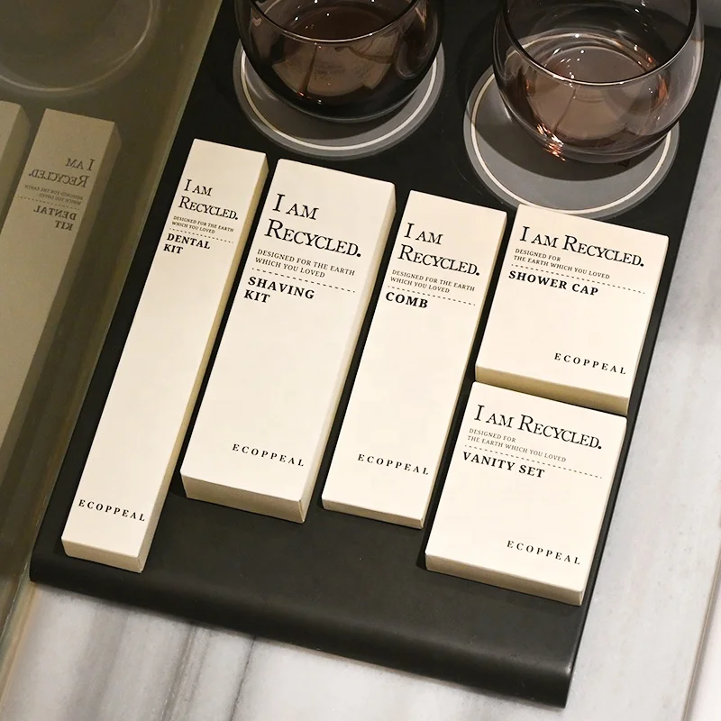 OEM Luxury Eco Friendly Certified FSC Paper Box Hotel Dry Amenities ...