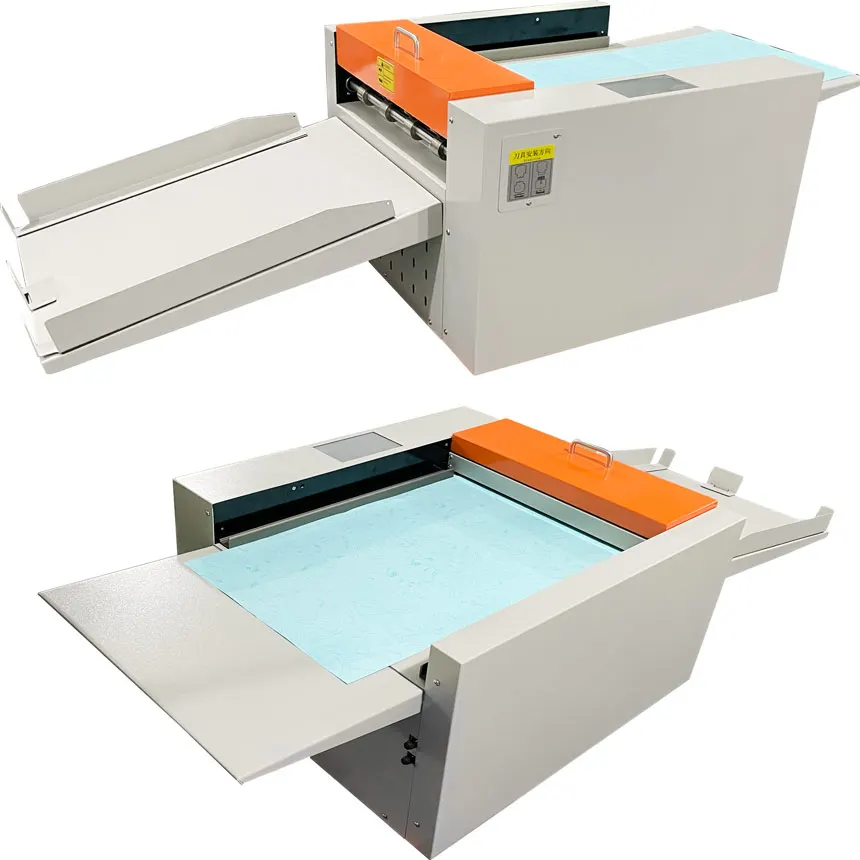 Screen Touch Office Use Creasing and Perforating Machine