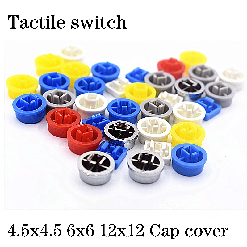 12X12X7.3MM Switch B3F-4055 Series PC Material White, Transparent