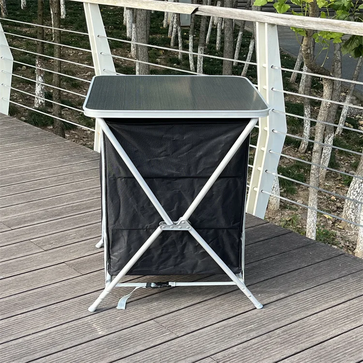 Aluminium Portable Folding Cabinet Camping Cupboard For Outdoor With ...