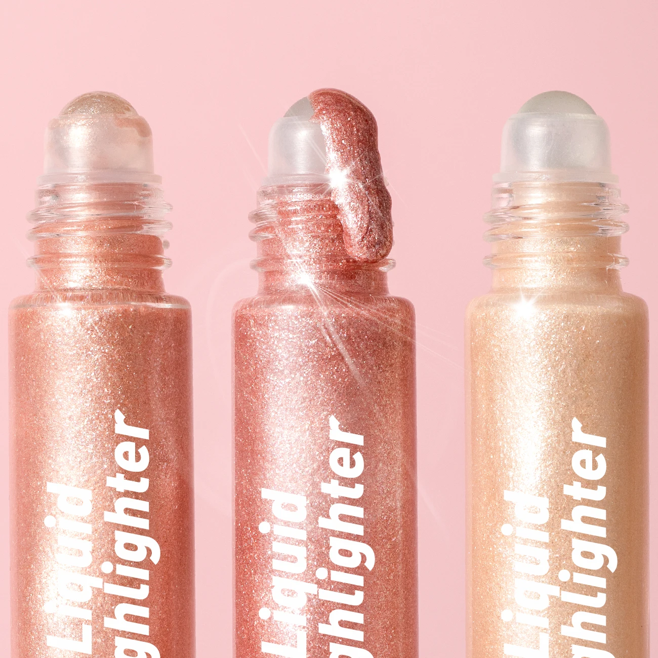 Non Sticky Silky Smooth Satin Highlighter With Roller Head Multichrome ...