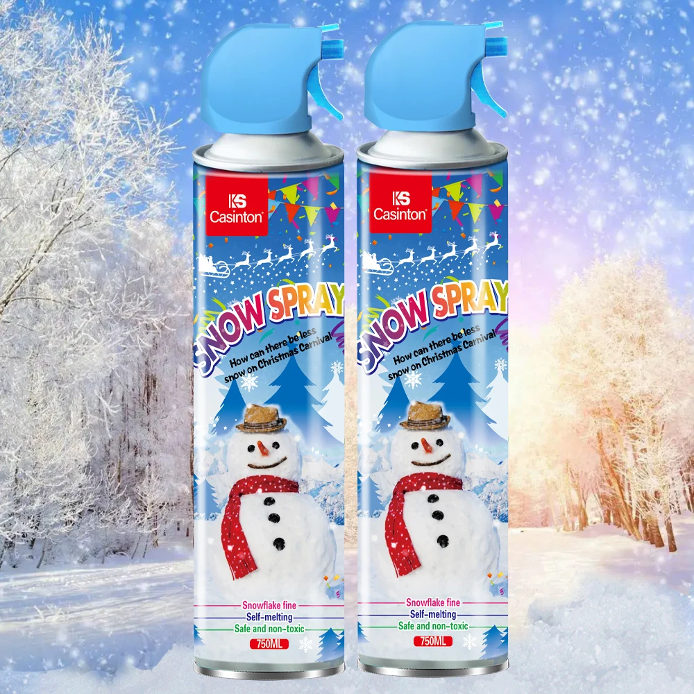 Artificial Snow Spray Party Foam Snow Spray Birthday Party Decoration ...