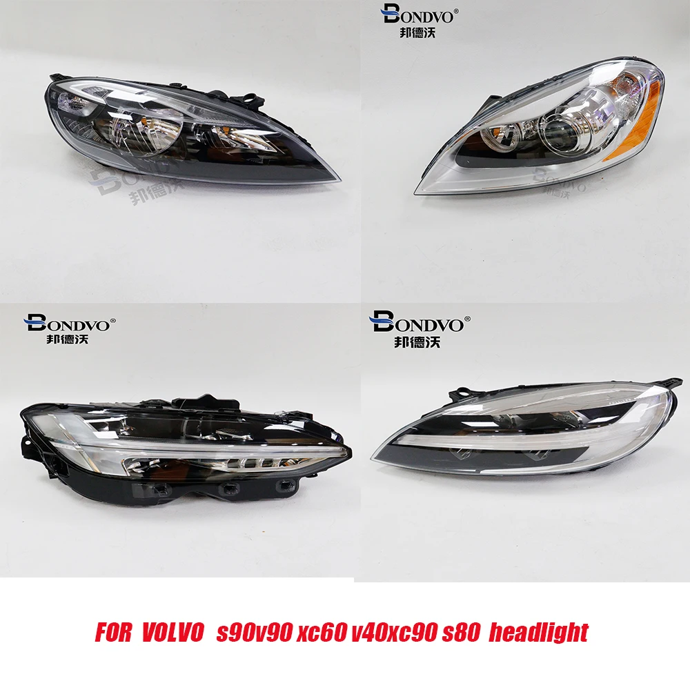 Bondvo Auto Lighting System For Volvo S60 V60 Xc60 Halogen Hernia Led Headlamp S80 12v Xc90 Xc60 ...