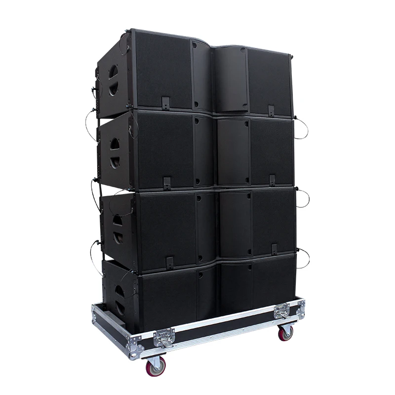 Sistema Line Array Profesional Kit Church Speaker KA212 Dual 12 Inch ...