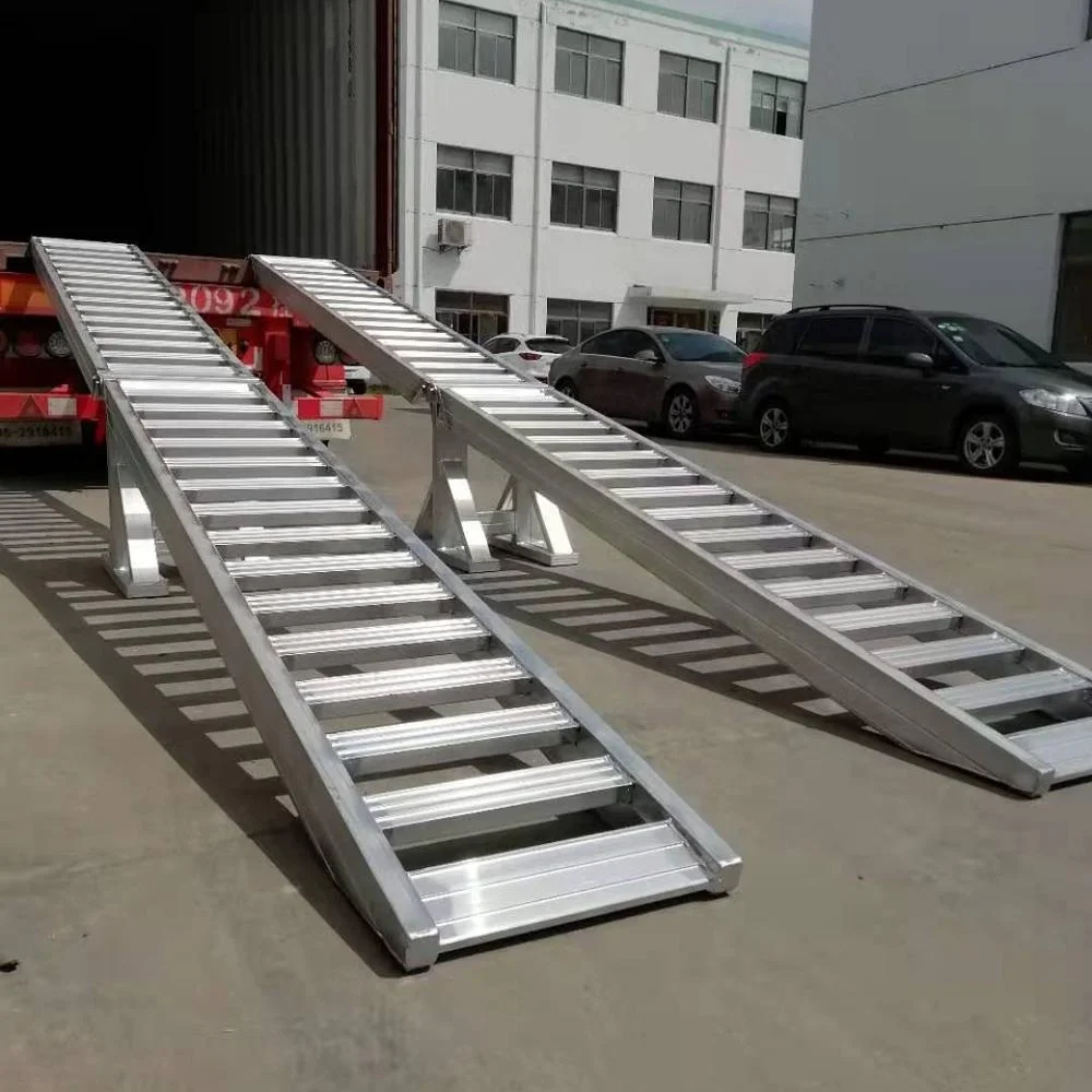 portable loading ramps apply for loading and unloading machines to the ...