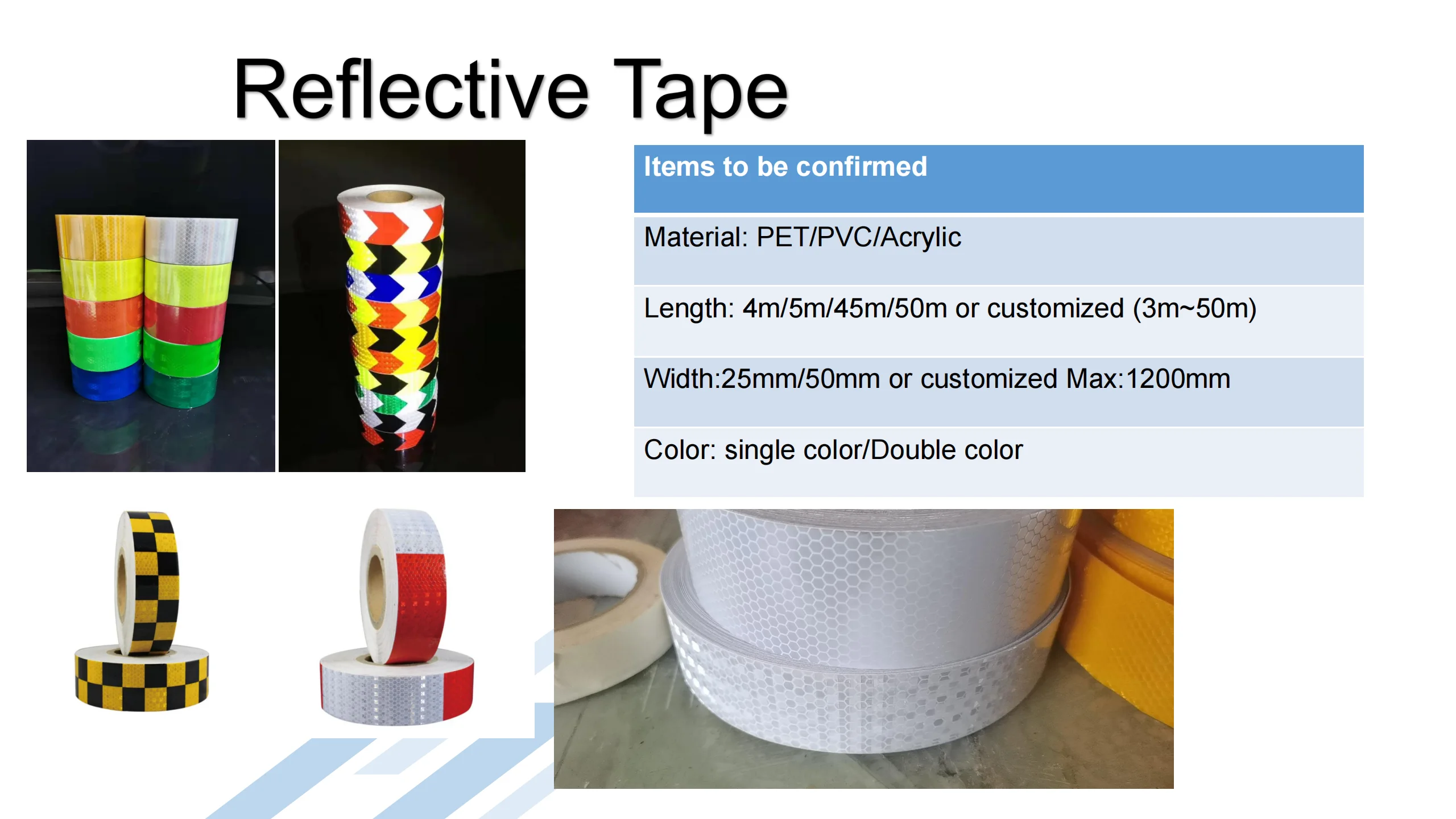 High Visibility Arrow Safety Markings Printing Reflective Tape| Alibaba.com