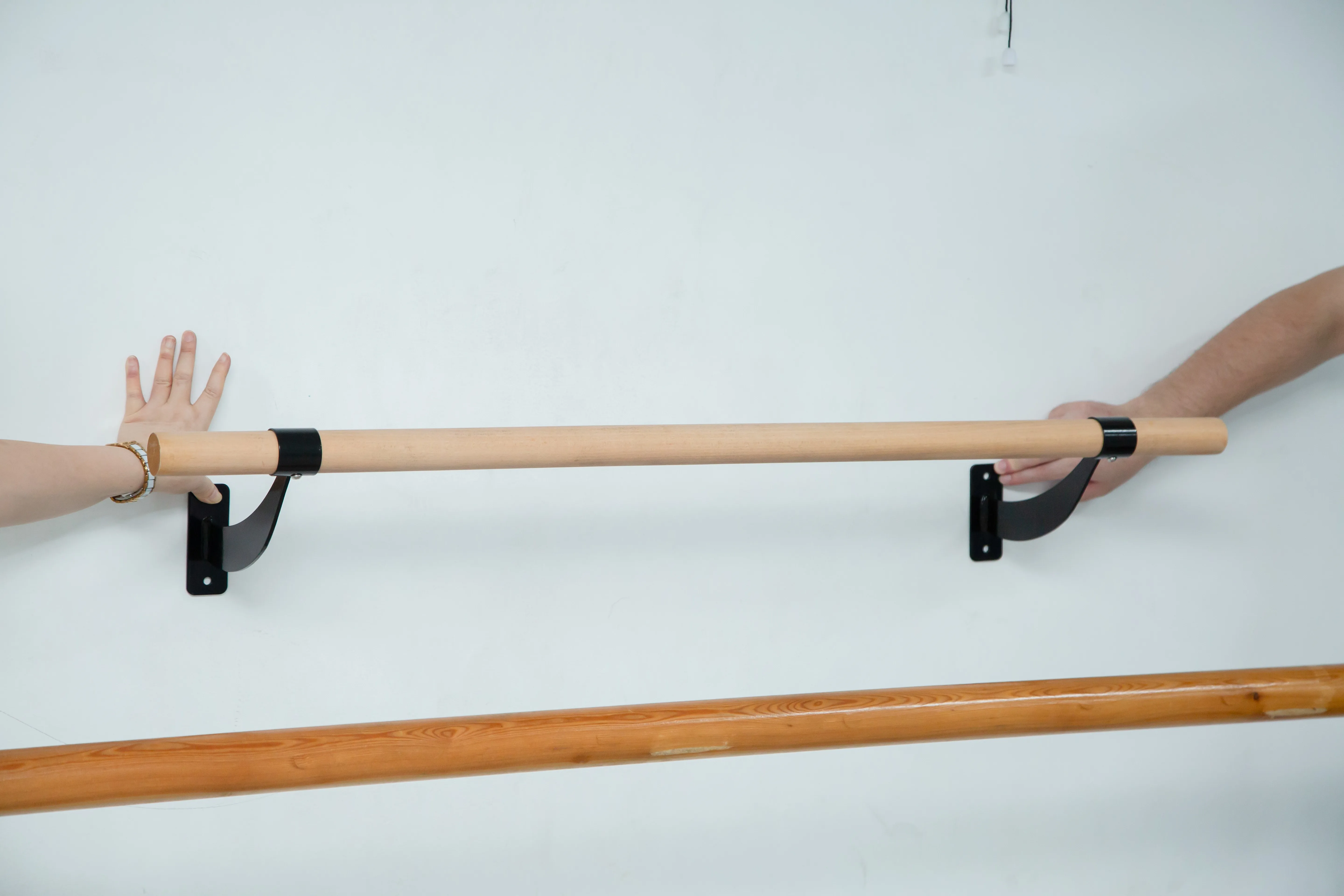 Wall Mounted Portable Ballet Barre for Home - 4FT Ballet Bar