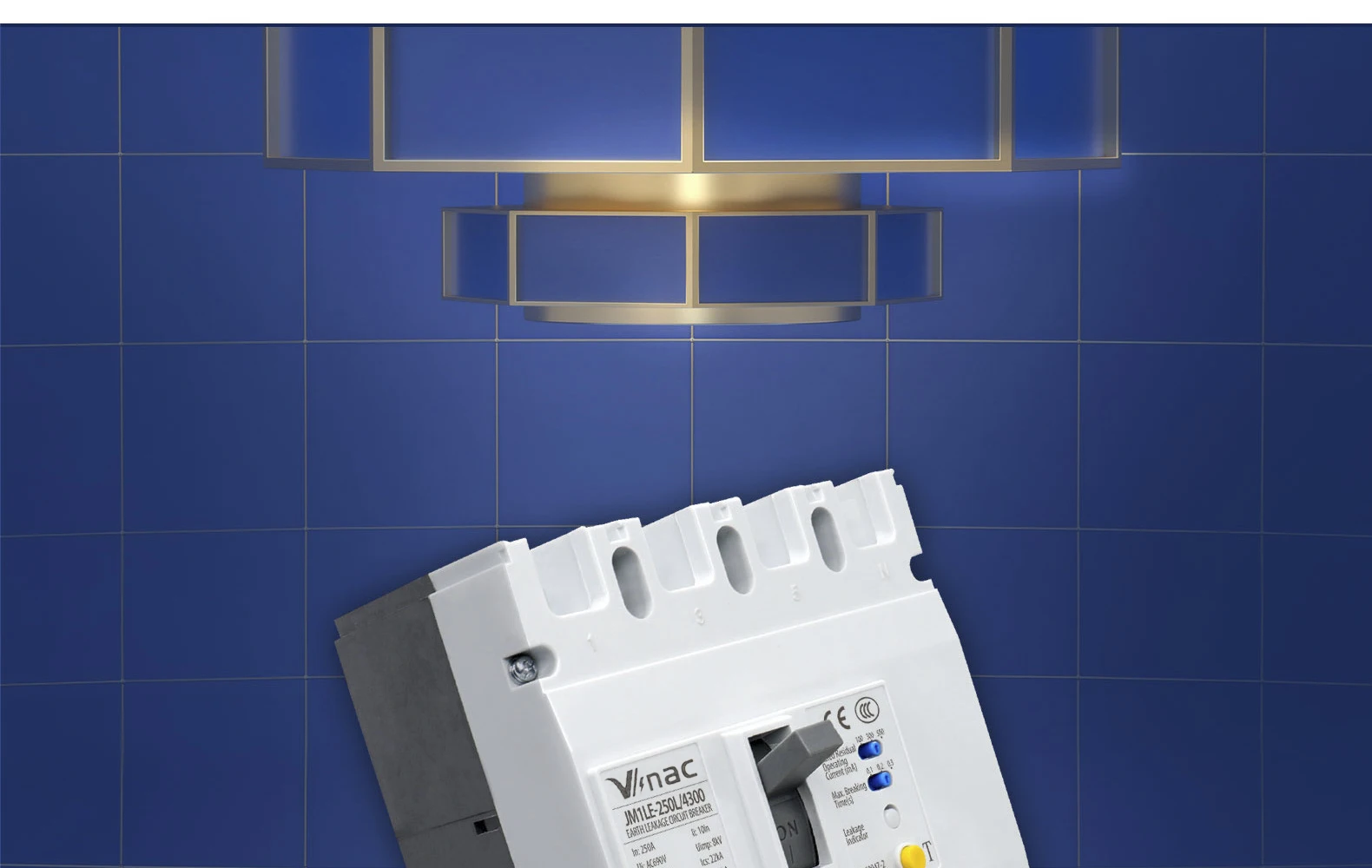 Vinac Overload Protection Mcb Mccb Elcb Plastic Shell Circuit Breaker ...