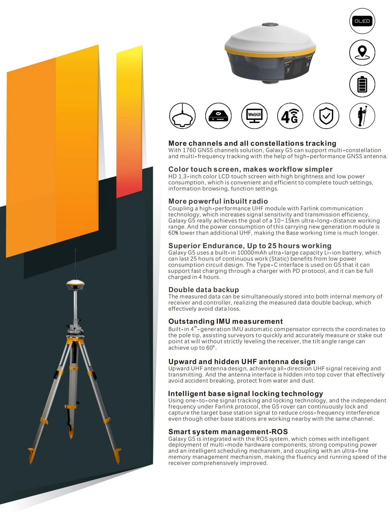 1760 Channels Best Price Gnss Rtk With Imu South G5 For Differential ...