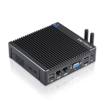 Ultra Compact Edge Iot Fanless Mini Pc Workstation N3150 J6412 For Pos ...