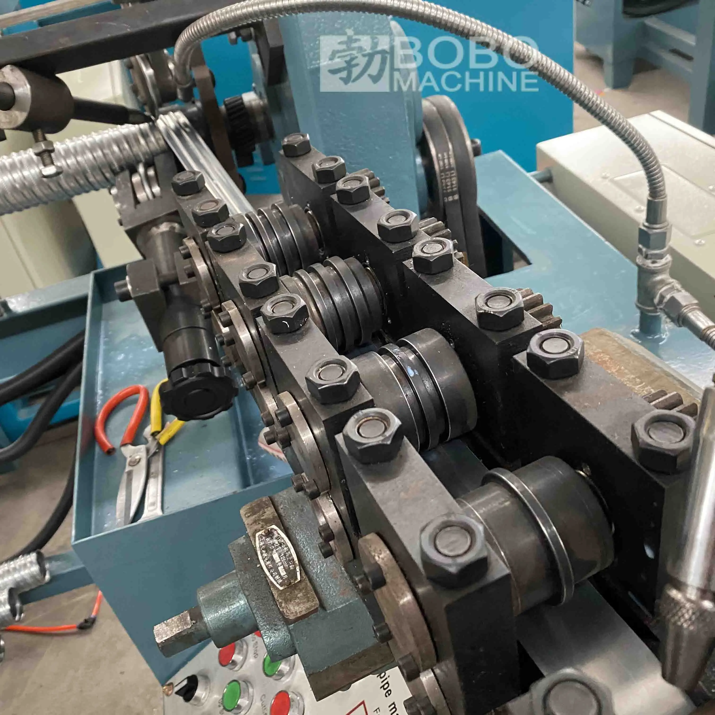 Spiral Post Tension Duct Forming Machine Withe Cutter Send To Singapore ...