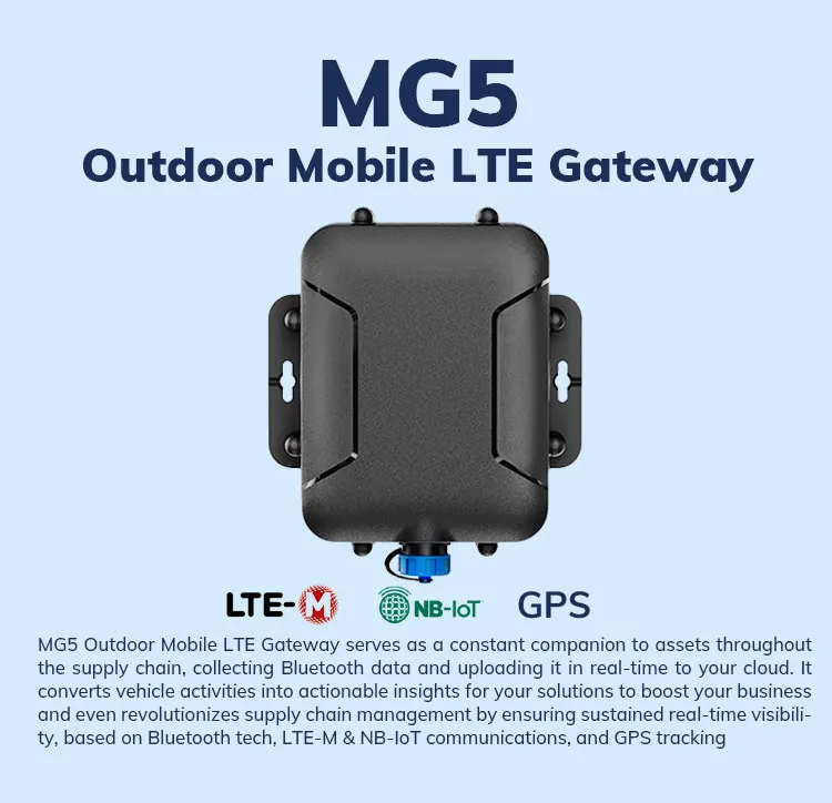 Mg5 Mqtt Gateway Ble To Ethernet Bluetooth Long Range Gateway Data Filtering Outdoor Lte Gateway ...