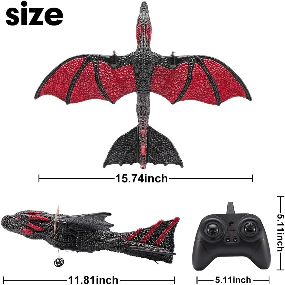 RC Flying Dragon Aircraft Model Toy - 2 Channel EPP Foam