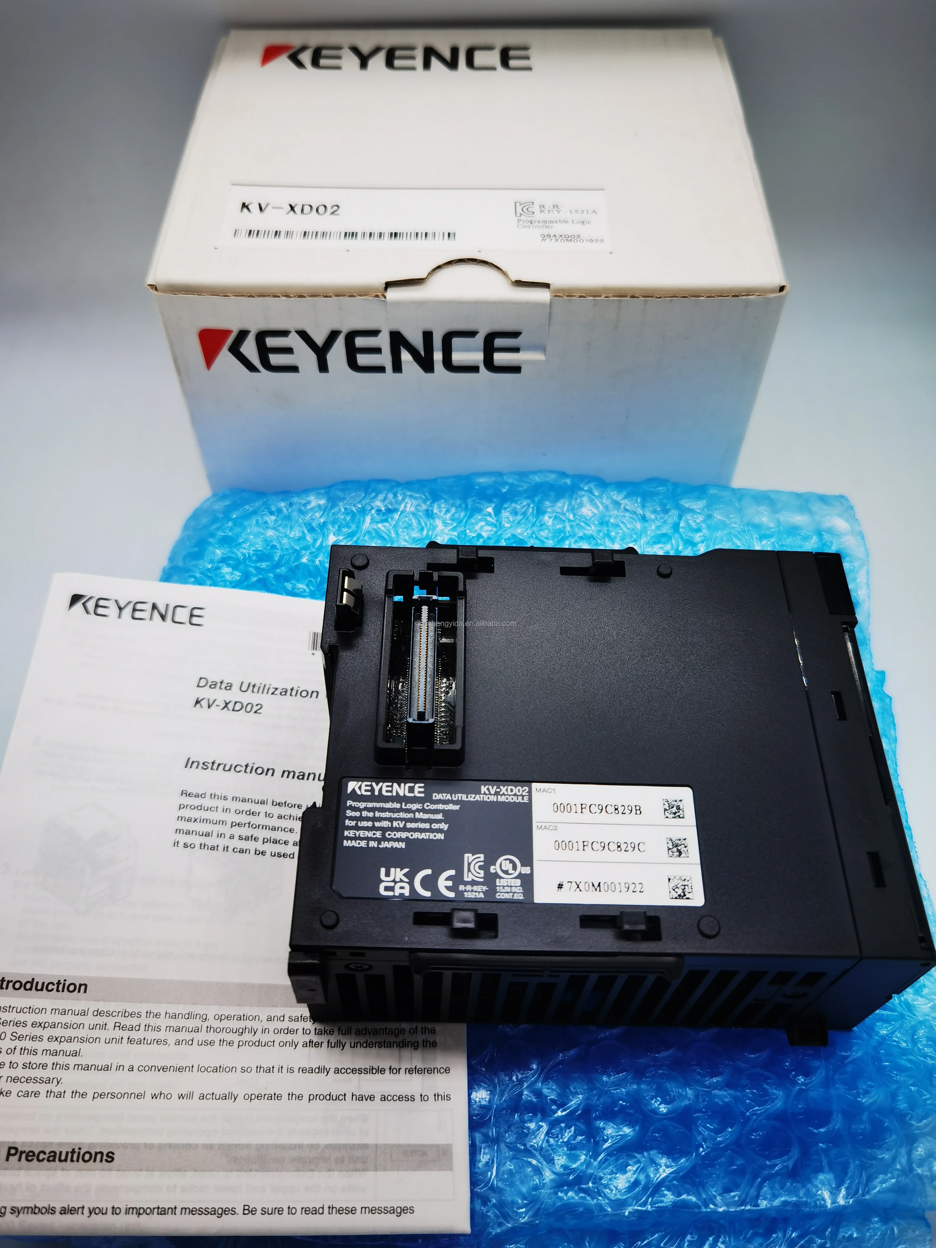KEYENCE KV-XD02可编程逻辑控制器数据利用单元全新原装| Alibaba.com