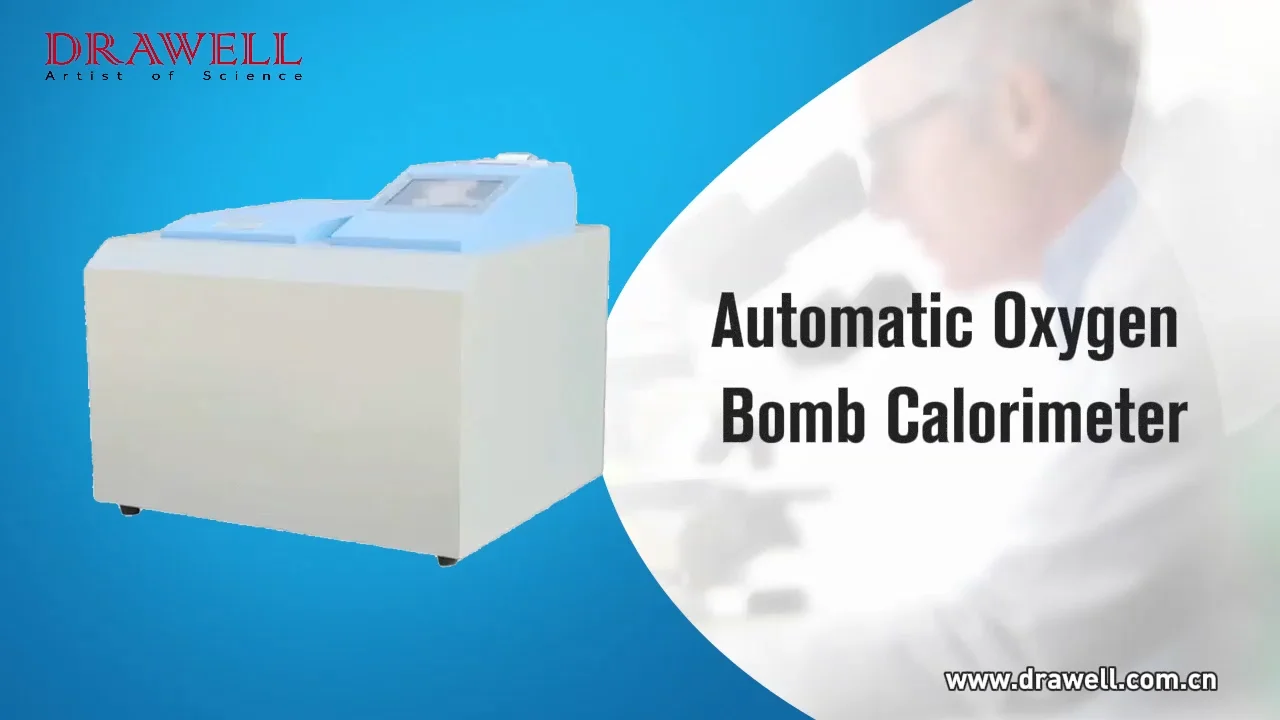 Laboratory Oxygen Digital Bomb Calorimeter Device Compressure ...