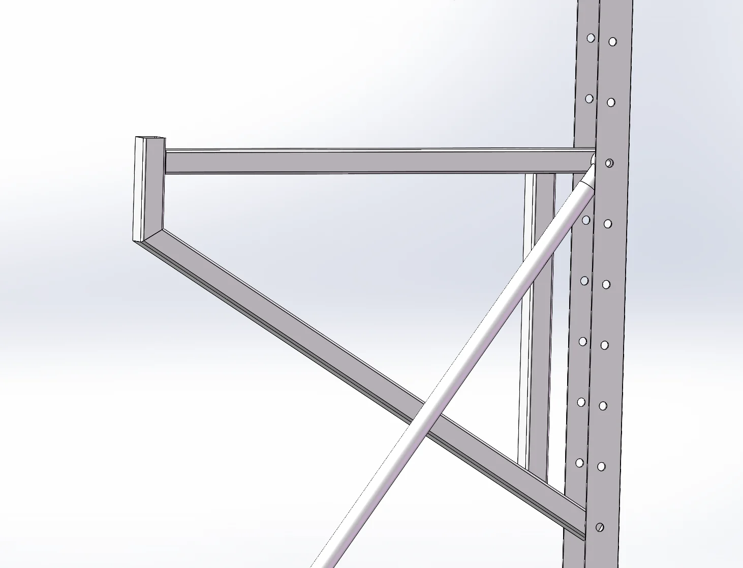 Galvanized Steel ICF Bracing System for Concrete Walls - Adjustable ...