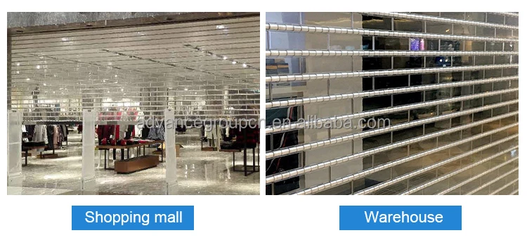 Transparent Polycarbonate Roller Shutter - Durable & Secure