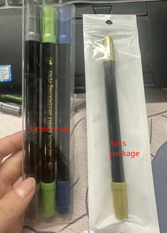 Metallic Edible Ink Markers Edible Pens Food Grade Markers For ...