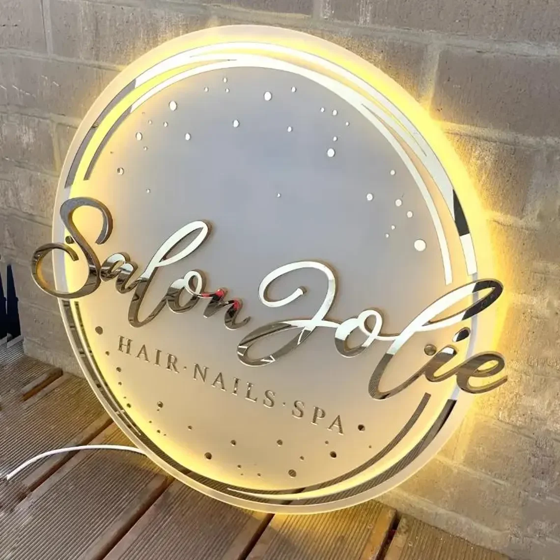 Custom LED Backlit Signs for Business - Illuminate Your Logo