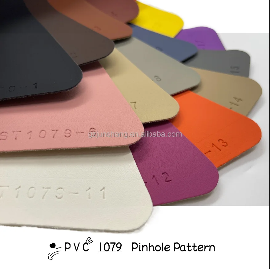 Napa Lychee Pinhole Pattern PVC Fabric Roll Artificial Leather for Sofa ...
