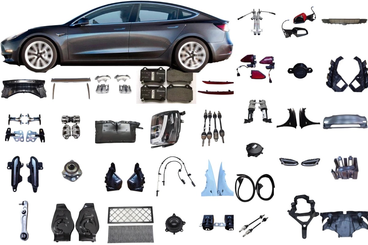 Original Used Tesla Parts Front Bumper Skin 1101444 for Tesla Model X ...