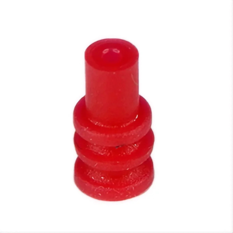 Silicone Rubber Wire Seal For Cavity Plug Silicone Rubber Wire Seal Red ...