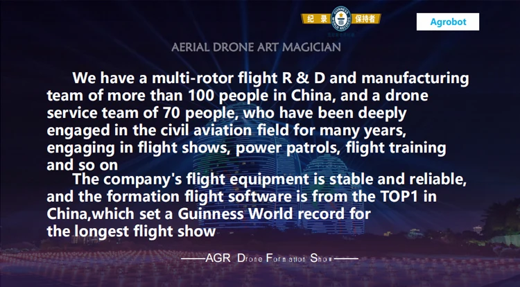 Drone Formation Show Customize Show Swarming Drone Agile Bee Drones For ...