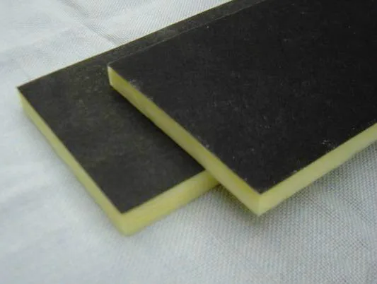 Black Tissue Fiberglass Wool Insulation Board - Glass Wool